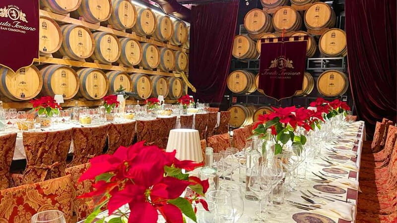 Christmas Event at Tenuta Torciano: Lunch and Wine Tasting - Key Points