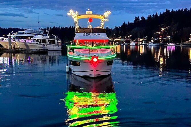 Christmas Lighted Boat Cruise in Gig Harbor - Key Points