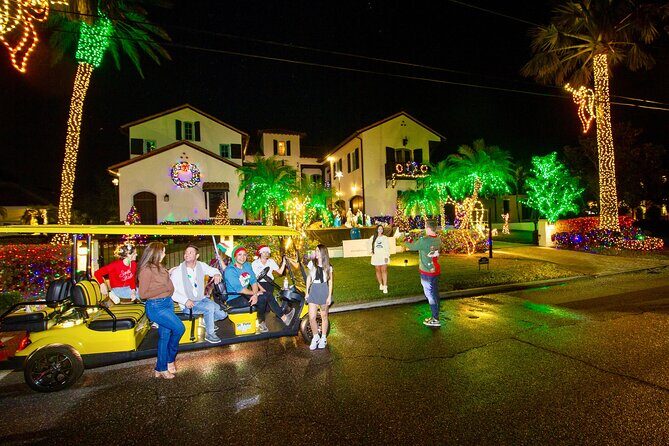 Christmas Lights Wonderland St. Pete Golf Cart Tour - A Detailed Look at the Tour Experience