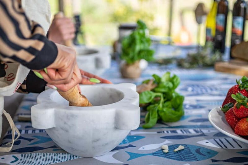 Cinque Terre: Pesto Cooking Class at a Local's Home - The Itinerary in Detail