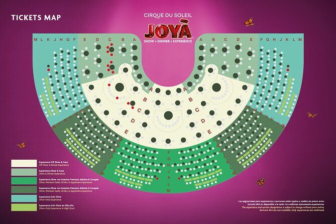 Cirque du Soleil JOYÀ Admission Tickets - The Overall Value