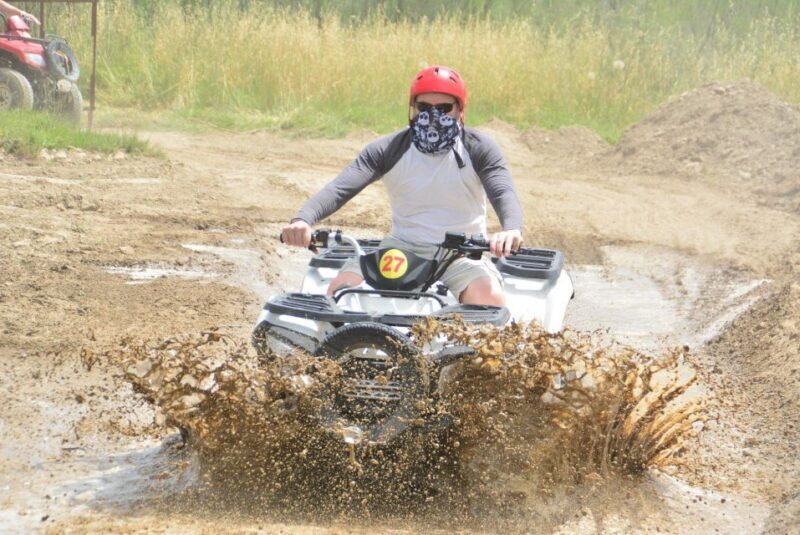 City of Side: Forest Quad-Bike Tour with Hotel Transfers - The Terrain and Scenic Experience