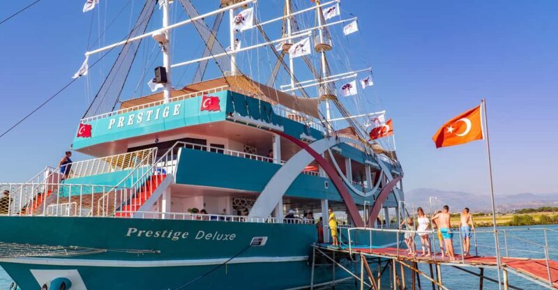 City of Side: Sightseeing Cruise w/ Swim Stops & Foam Party - The Food, Drinks, and Entertainment