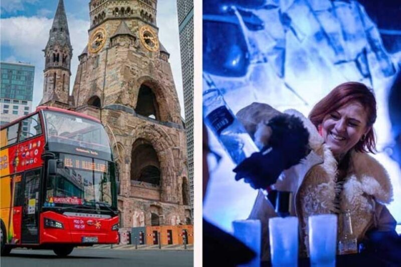 City Sightseeing Berlin: HOHO Bus - All Lines (A+B) & Icebar - Authentic Sights and Insights