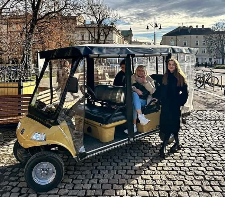 City Tour Cracow golf car plus Cruise on the Vistula River. - Starting Point and Overall Experience