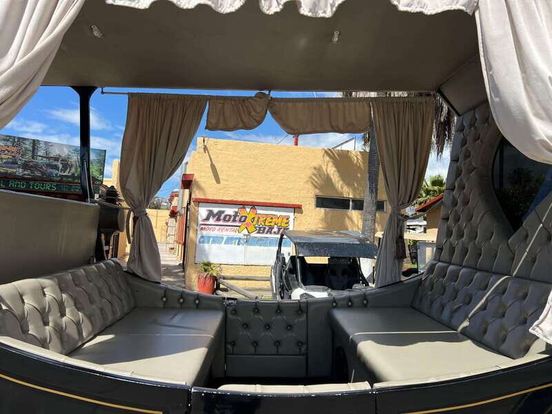 City tour on electric horse wagon. - A Fun and Inventive Way to See Ensenada