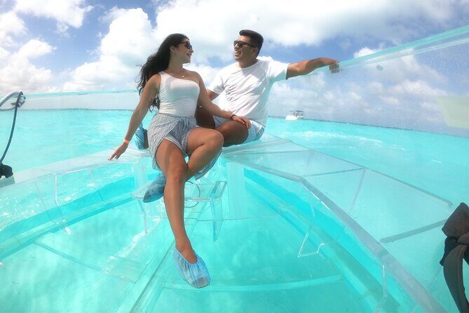 Clear Boat Tour at Cancun Nichupte Lagoon - The Itinerary in Detail