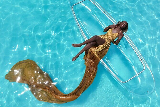 Clear kayak & Bamboo raft ARUBA! Same Day Delivery! PACKAGE DEAL! - The Sum Up