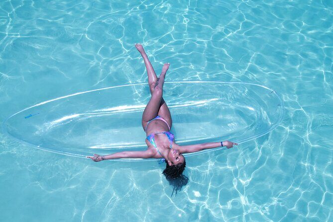 Clear Kayak Drone Video & Photoshoot near Ocho Rios Jamaica - Key Points