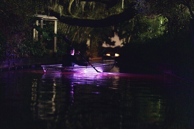 Clear Kayak Glow in the Dark Tour Through Winter Park - Detailed Itinerary Breakdown