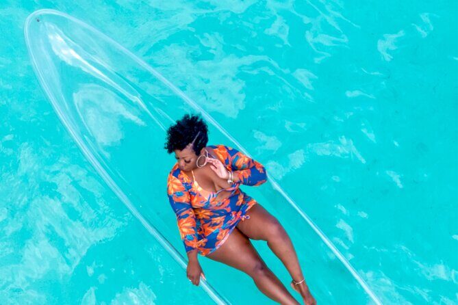 Clear Kayak Photoshoot+Free Cocktail Nassau, Bahamas - Why this Tour Shines