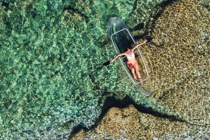 Clear Kayak Tour to Canyon, Island Cliffs & small Cave - Key Points