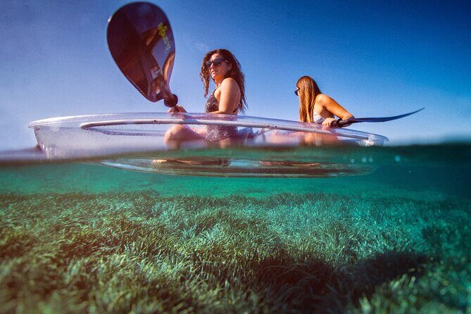 Clear Kayak Tour to Canyon, Island Cliffs & small Cave - Atmosphere and Group Experience