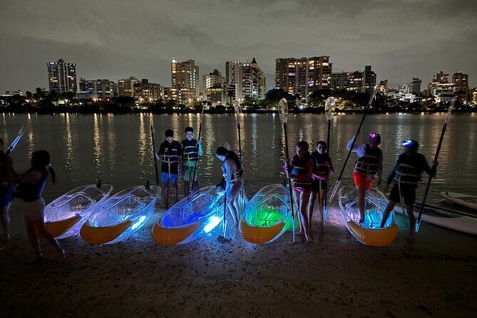 Clear LED Kayaking in Condado Lagoon - FAQs