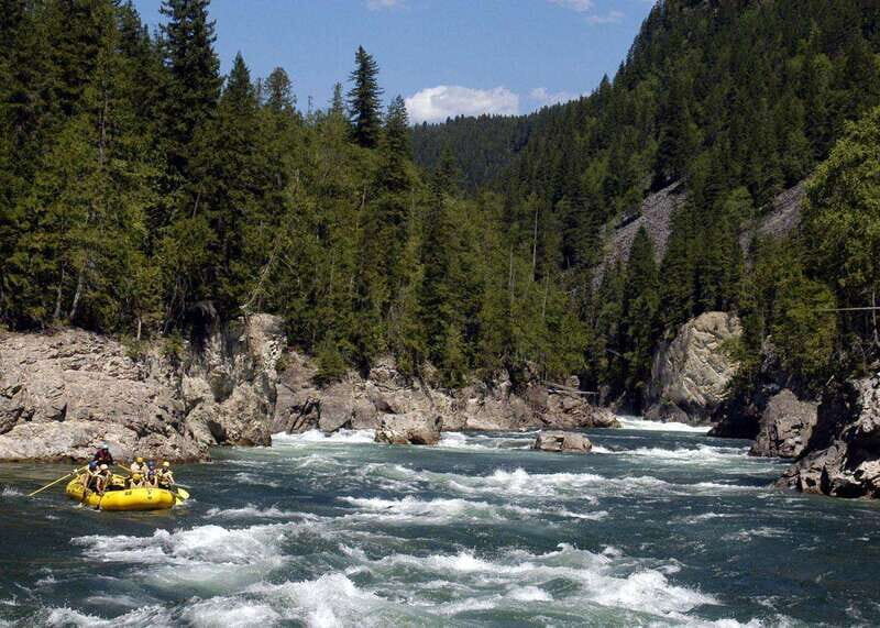 Clearwater BC Rafting with time for a waterfall Tour - Key Points