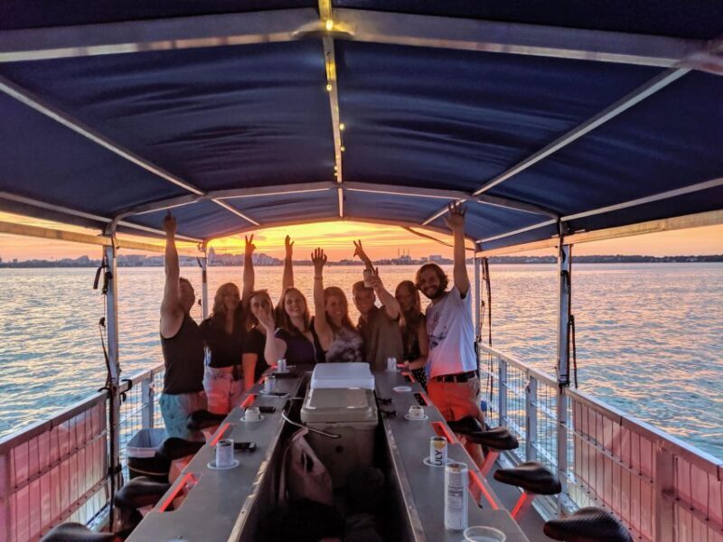 Clearwater Private Boat for 20: Evening Cruise+Dolphin Watch - Key Points