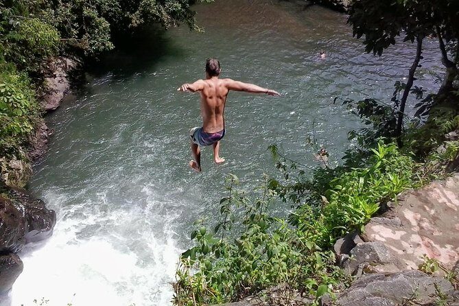 Cliff Jumping and Sliding at Aling Aling Waterfall - Authentic Bali Moments