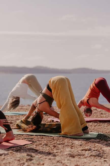Coast & Cava  Yoga & Crystal Waters Experience in Barcelona - Setting the Scene: Yoga on the sands of Barceloneta