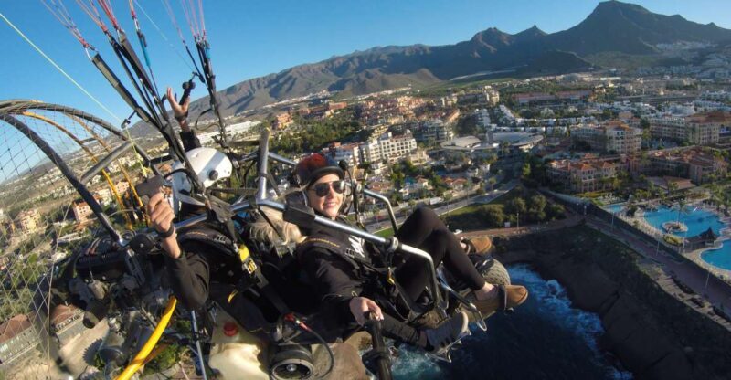 COAST: Fly over the coasts of Tenerife by Paratrike! (20min) - Key Points