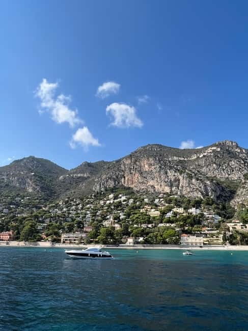 Coastal boat tour from Villefranche-Sur-Mer to Monaco - Key Points