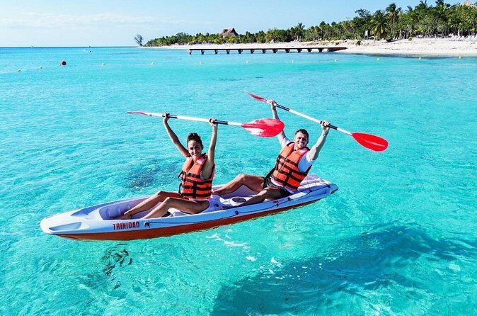 Coastal Thrill Day Kayak Paddle and Snorkeling at Cozumel - FAQs