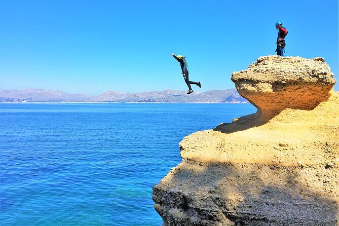 Coasteering Cliff jumping - Exploring Coasteering Cliff Jumping in Mallorca: An Authentic Adventure