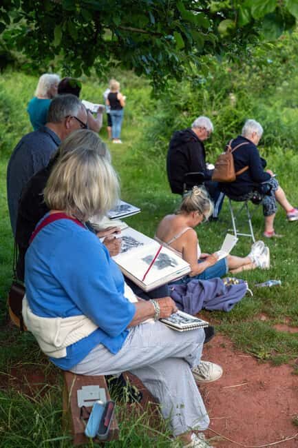 Cockington: Sunset Sketch and Stroll with Sketch Kit - Key Points