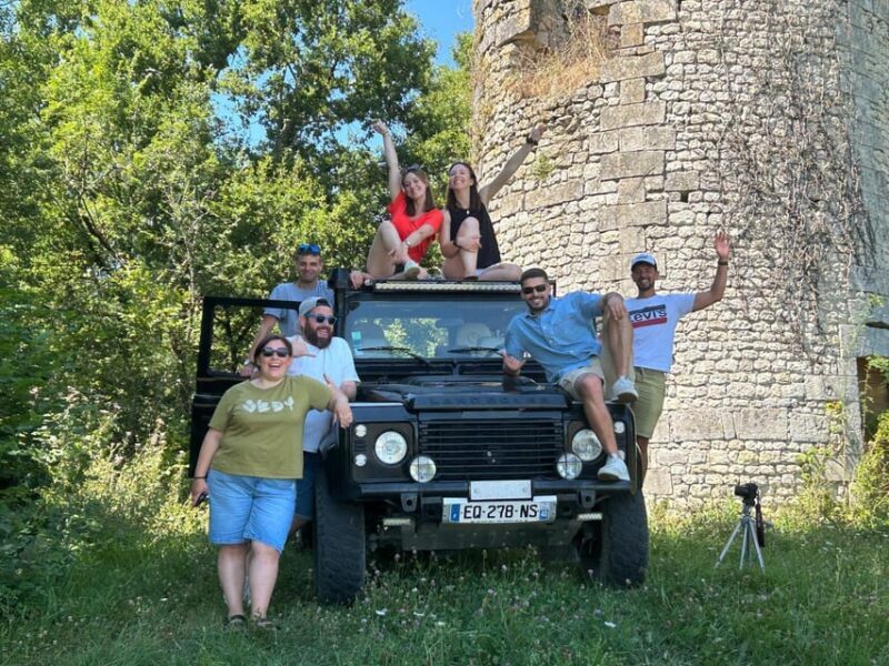 Cognac: Private half-day tour - visits and tastings - 4x4 - Key Points