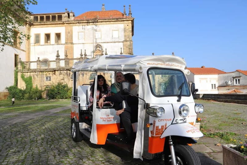 Coimbra: TukTuk Adventure. Local and multilingual host. Hotel pickup. - What Past Travelers Say