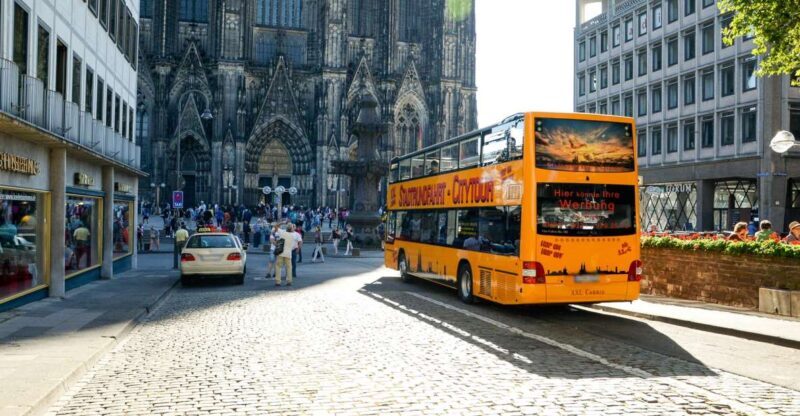 Cologne: 24h Hop-On Hop-Off Sightseeing Bus Ticket - Detailed Tour Itinerary and Stops