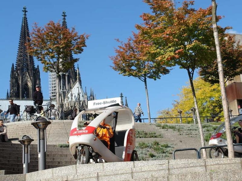Cologne: Rickshaw city tour perpedalo - FAQs