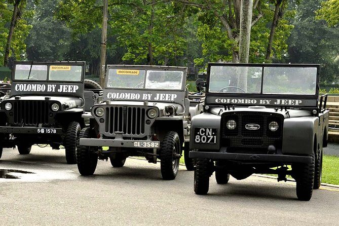 Colombo City Tour by Vietnam War Jeep from Colombo Seaport - Key Points