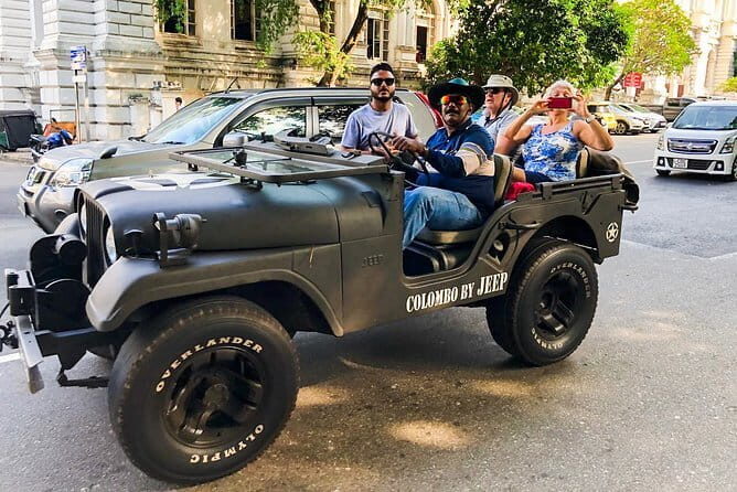 Colombo City Tour by War Jeep from Colombo Seaport - An Authentic Ride Through Colombo’s Landmarks in a WWII Vintage Jeep