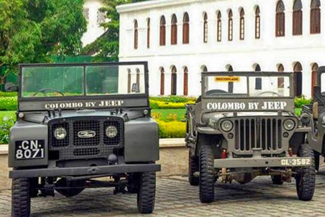 Colombo City Tour by War Jeep from Colombo Seaport - FAQ
