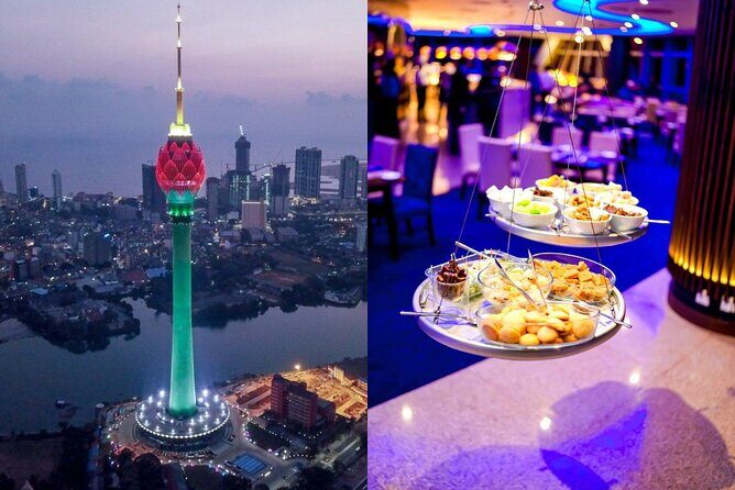 Colombo Lotus Tower Experience with Lunch or Dinner Buffet - Key Points