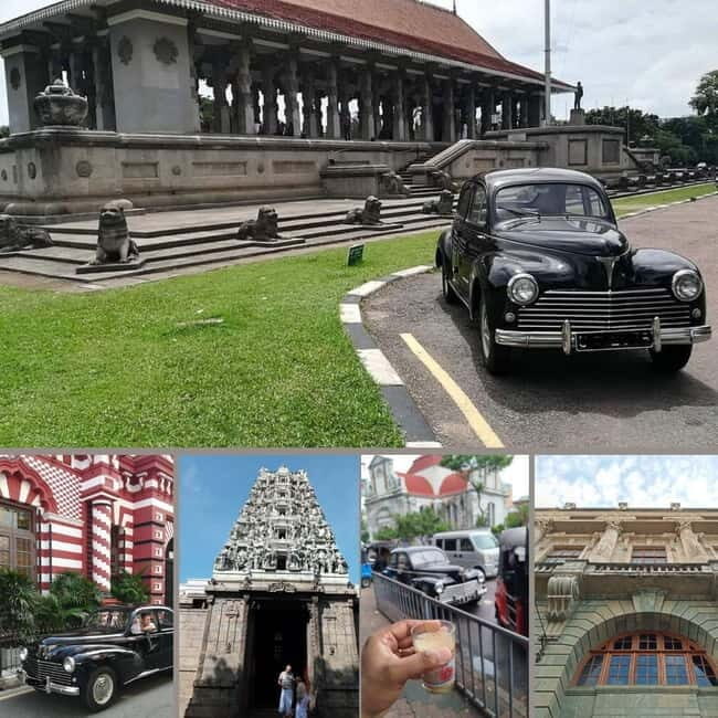 Colombo: Unique Classic Car Sightseeing Experience - Key Points