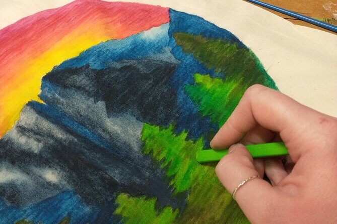 Colorado Inspired Inktense Painted Stocking or Tote Bag Class - Who Is This Experience Best For?