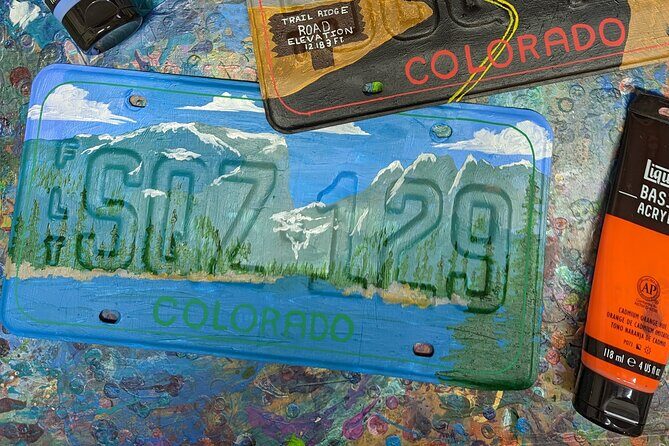 Colorado or Bust! Painted License Plate Class - What is the Colorado or Bust! Painted License Plate Class?