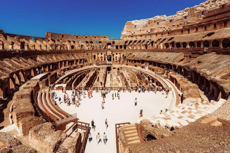 Colosseum & Ancient Rome Access with Optional Arena Upgrade - Key Points