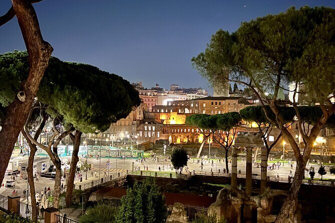 Colosseum and Roman Forum Sightseeing Area Night Walking Tour - FAQs