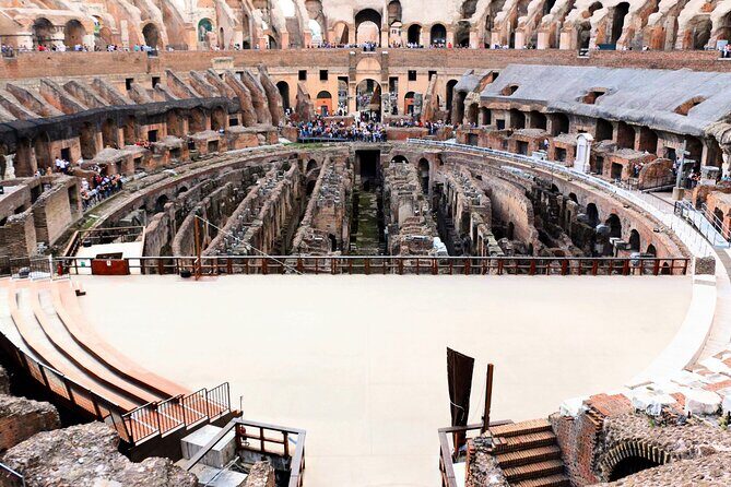 Colosseum Arena Floor & Ancient Rome Semi Private Tour Max 6 PPL - FAQ