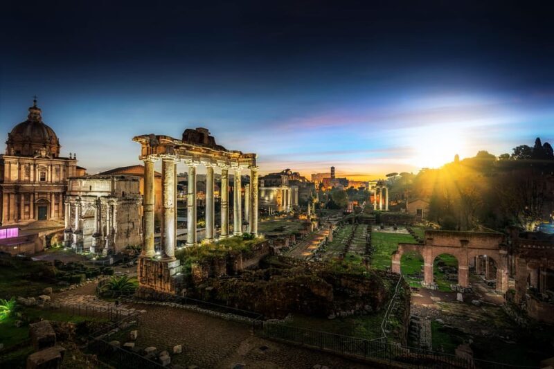 Colosseum & Circus Maximus experience with multimedia video - Key Points