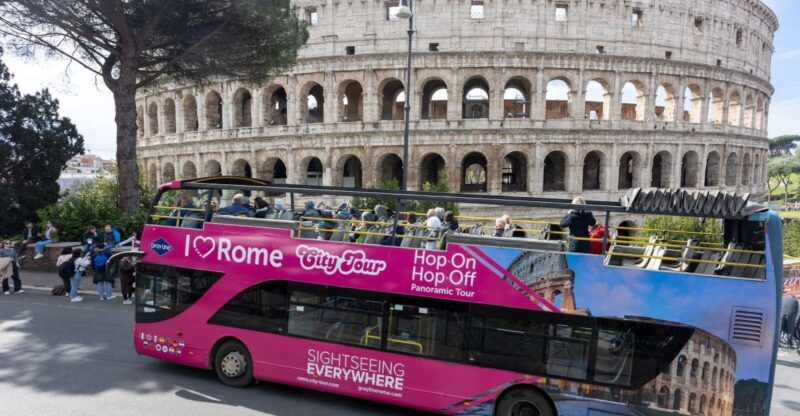 Colosseum Escorted Entrance Combo Pass with Open Bus - Key Points
