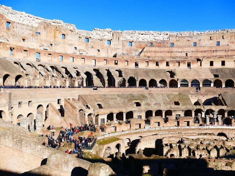 Colosseum, Palatine Hill and Roman Forum Guided Tour - Exploring the Colosseum