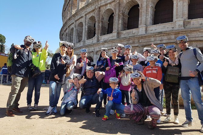 Colosseum Virtual Reality Experience Outside with audioguide - Authentic Traveler Experiences