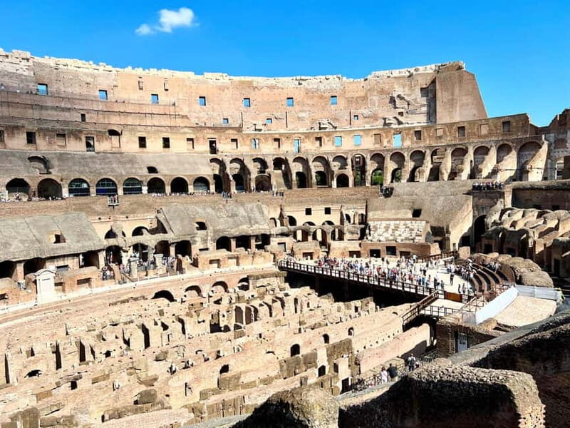 Colosseum with Arena, Roman Forum & Palatine Guided Tour - A Walk Through Ancient Rome with a Practical Touch