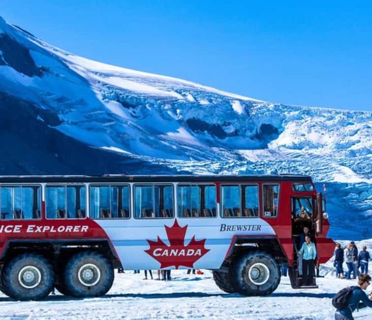 Columbia Icefield, Skywalk, Crowfoot Glacier, and Lakes Tour - Starting Point and Transport