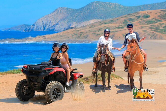 Combo 4X4 Automatic ATV & Horseback Riding in Cabo - Key Points