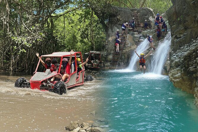 Combo Buggy and waterfall of Damajagua Adventure Puerto Plata - Key Points