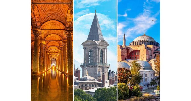 Combo: Hagia Sophia+Basilica Cistern Optional Topkapi Palace - Key Points
